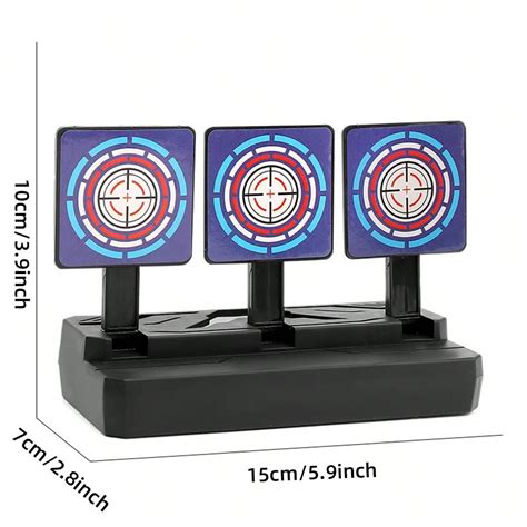 1pc Digital Scoring Targets React Shooting Electric Scoring Shooting Automatic Resetting Auto