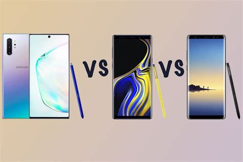 Samsung Galaxy Note 10 Vs Note 9 Vs Note 8 ¿deberías Actualizarlo