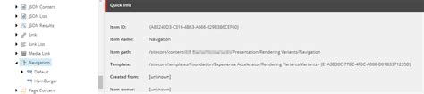 Sxa Where Are The Rendering Variants Of A Module Stored Sitecore