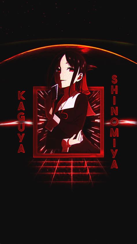 Papel De Parede Kaguya Shinomiya Espaço Render Render In Shapes