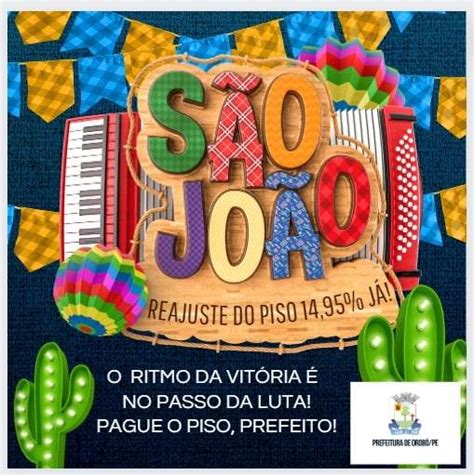Com Deus E A Verdade De Orobo Em Orobó O São João é No Ritmo Da Luta