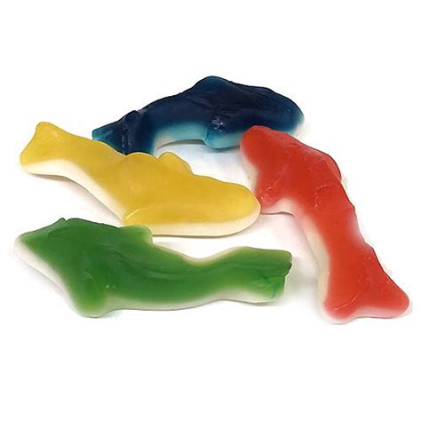 Assorted Gummy Sharks 5 Lb Bulk Bag All City Candy