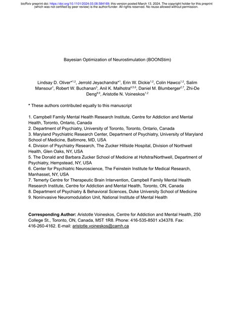 Pdf Bayesian Optimization Of Neurostimulation Boonstim