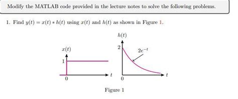 Solved Modify The Matlab Code Provided In The Lecture Notes