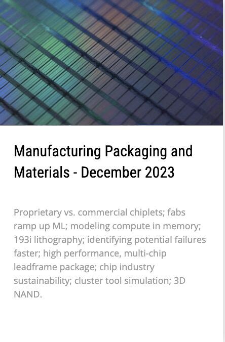 Semiconductor Semiconductormanufacturing Chiplets Lithography Machinelearning