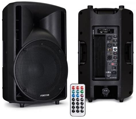 Professional Speaker Bi-Amplified ABS 12" USB/SD/MP3 300W - FONESTAR ...