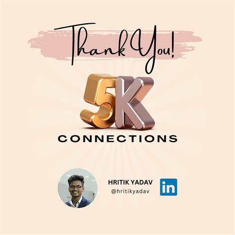 hritik yadav on linkedin linkedinjourney 5kconnections