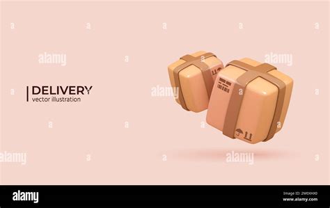 3d Vector Delivery Concept Realistic 3d Design Of Fast Delivery