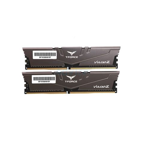 Teamgroup Vulcan Z Gris 16go 2x8go Ddr4 3200 Mhz Cl16 Les Meilleures Mémoire Ram Progear