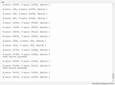 Interface Analog Joystick Module With Raspberry Pi Pico