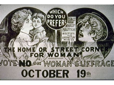 Womens Suffrage Political Cartoons