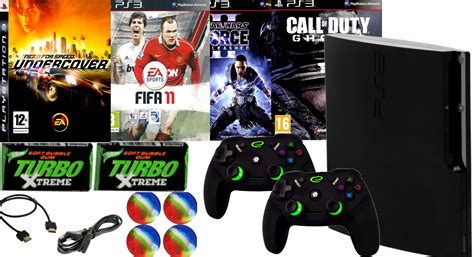 KONSOLA PS3 SONY PLAYSTATION SLIM NOWY PAD X2 PADY GRY MEGA PAKIET