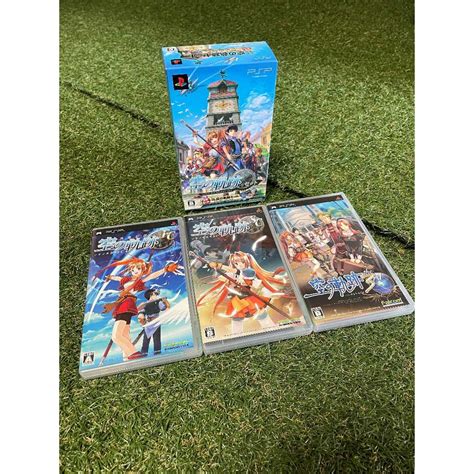 Used Psp Nihon Falcom The Legend Of Heroes Trails In The Sky Set