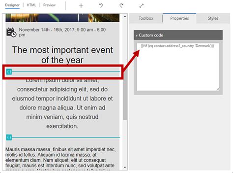 Add Dynamic Content To Email Messages Dynamics 365 Customer Insights Microsoft Learn