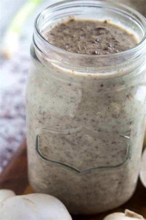 Gluten Free Cream Of Mushroom Soup Condensed • Dishing Delish