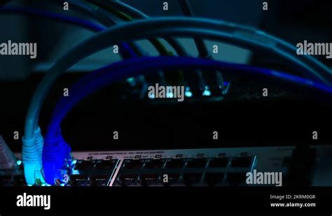 Data Center Lan Cabling Stock Videos And Footage Hd And 4k Video Clips Alamy