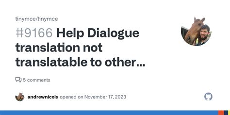Help Dialogue Translation Not Translatable To Other Languages Without