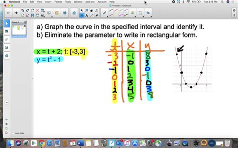 Solved For Exercises Through A Graph The Curves Defined By The