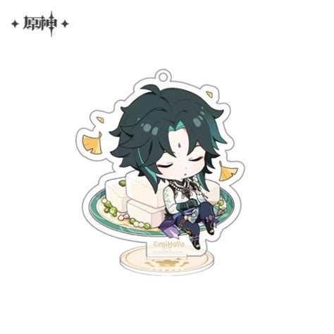 [24년 04월 발매] 원신 공식 특제 요리 시리즈 아크릴 스탠드 소 원신 공굿 공식 굿즈 도키도키굿즈