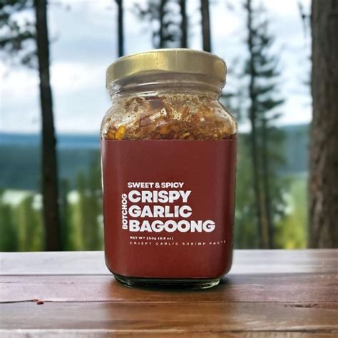 Botchog Crispy Garlic Bagoong Sweet And Spicy Shopee Philippines