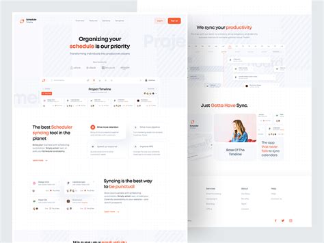 Scheduler Timeline Website By Adalahreza 🐺 For Kretya On Dribbble