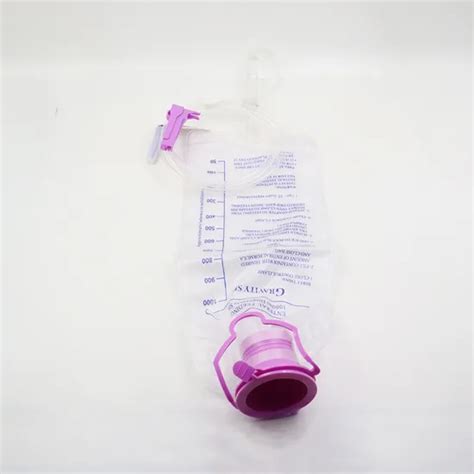 Enteral Nutrition Feeding Bag Disposable Medical Pvc Enteral Feeding