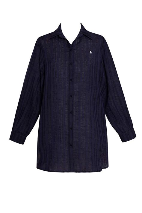 Polo Ralph Lauren Boyfriend Shirt Snelle Verzending Van Dort Mode Van Dort Mode