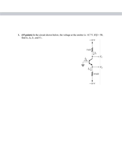 solved 1 15 points in the circuit shown below the