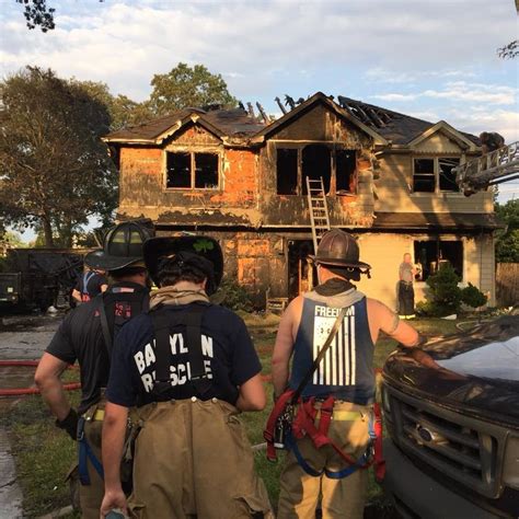 Watch Firefighters Battle West Islip House Fire West Islip Ny Patch