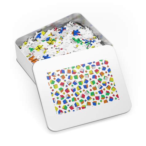 Rubiks Cube Jigsaw Puzzle Intermediate Edition