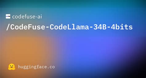 Codefuse Aicodefuse Codellama 34b 4bits · Hugging Face