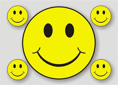 5x Happy Smiley Face Emoji Vinyl Stickers Decals Waterproof Etsy