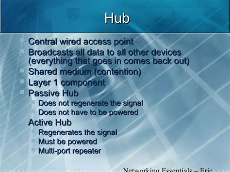 Ccna Routing And Switching Lesson 02 Network Devices Eric