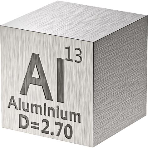 Aluminum Cube Metal Element Cubes Laser Engraved Density Cube Set Desertcart Bolivia