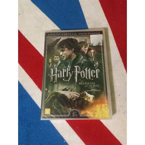 dvd duplo Harry Potter e as relíquias da morte parte lacrado Shopee Brasil
