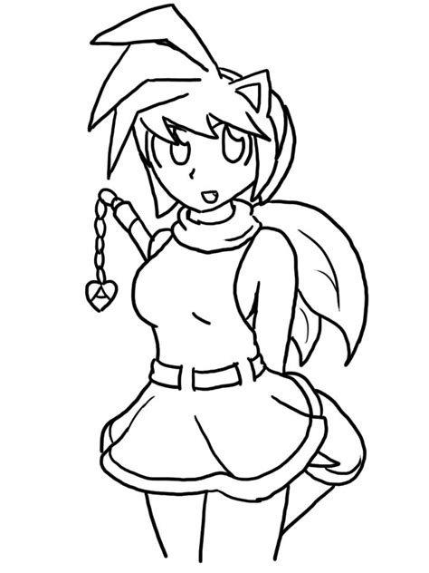 Amelia Rose Lineart By Xero J On Deviantart