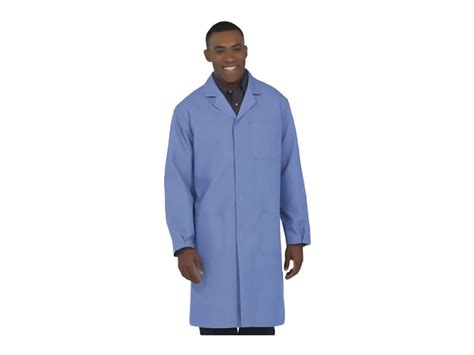 Worklon 473 M Esd Lab Coat 41 Oal Knee Length Microstat Unisex