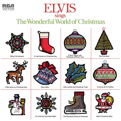 Elvis Presley Elvis Sings The Wonderful World Of Christmas Vinyl