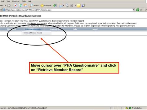 Ppt How Soldiers Access The Periodic Health Assessment Pha In Ako