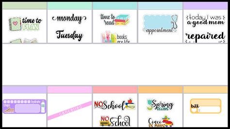 Planner Chick Designs Stickers Plannerchickdesigns