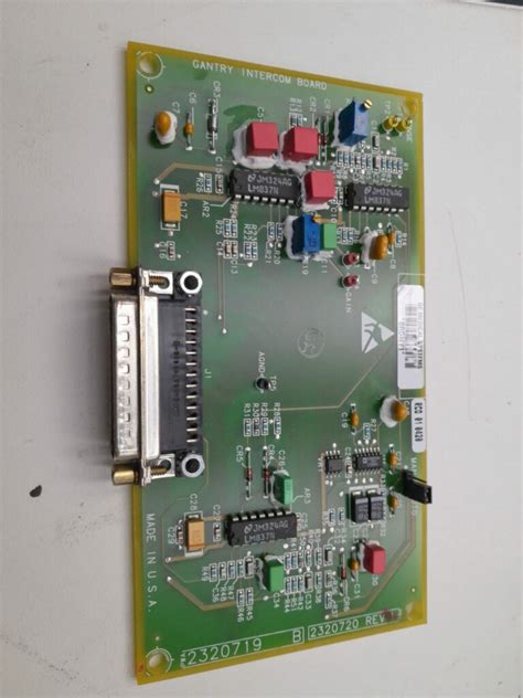 2320720 Gantry Intercom Board Multi Slices