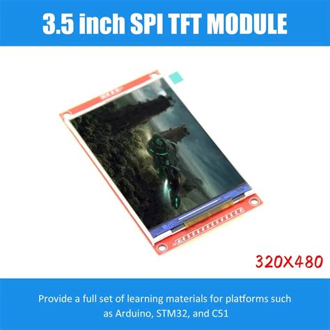 Pantalla De Visualización Del Módulo Lcd Tft Serie Spi Controlador De