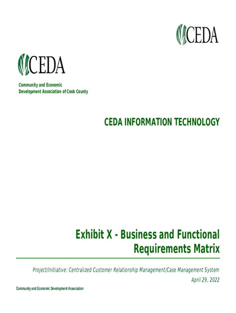 Use Case Template Requirements Doc Template PdfFiller