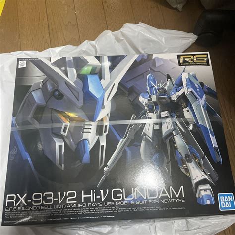 バンダイ Bandai Spirits Rg 1144 Hi νガンダム プ By メルカリ