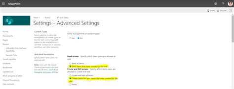 sharepoint online enable users edit permission only for items added by him in a list