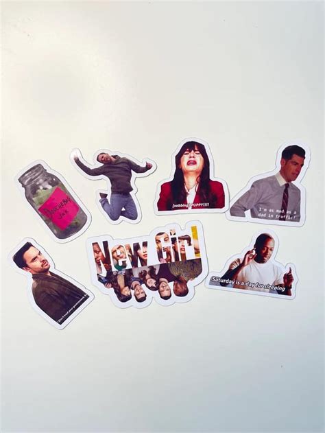 New Girl Magnets And Stickers Rnewgirl