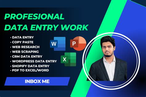 do data entry typing work web research and excel data entry by aathif