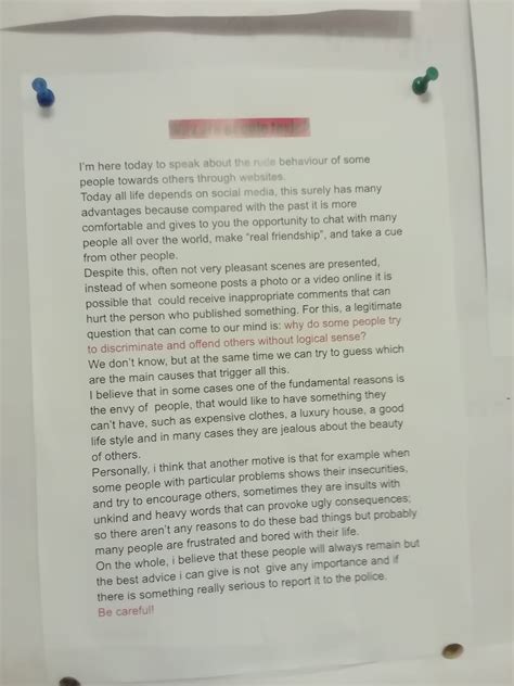 Social Media Awareness Student Project