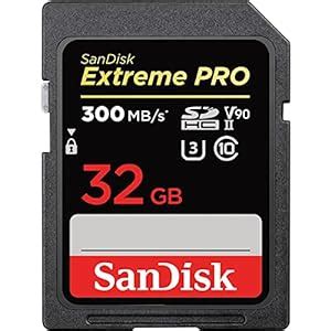 SanDisk Extreme PRO GB SDHC Memory Card Up To MB S UHS II Class U V For K Video