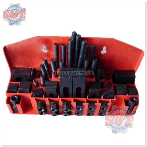Clamp Set 12 Clamping Kit Jepit Clamping Set Klem Milling